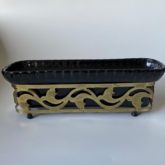 Miramar | Accents | Vintage Indoor Planter Miramar California Black ...